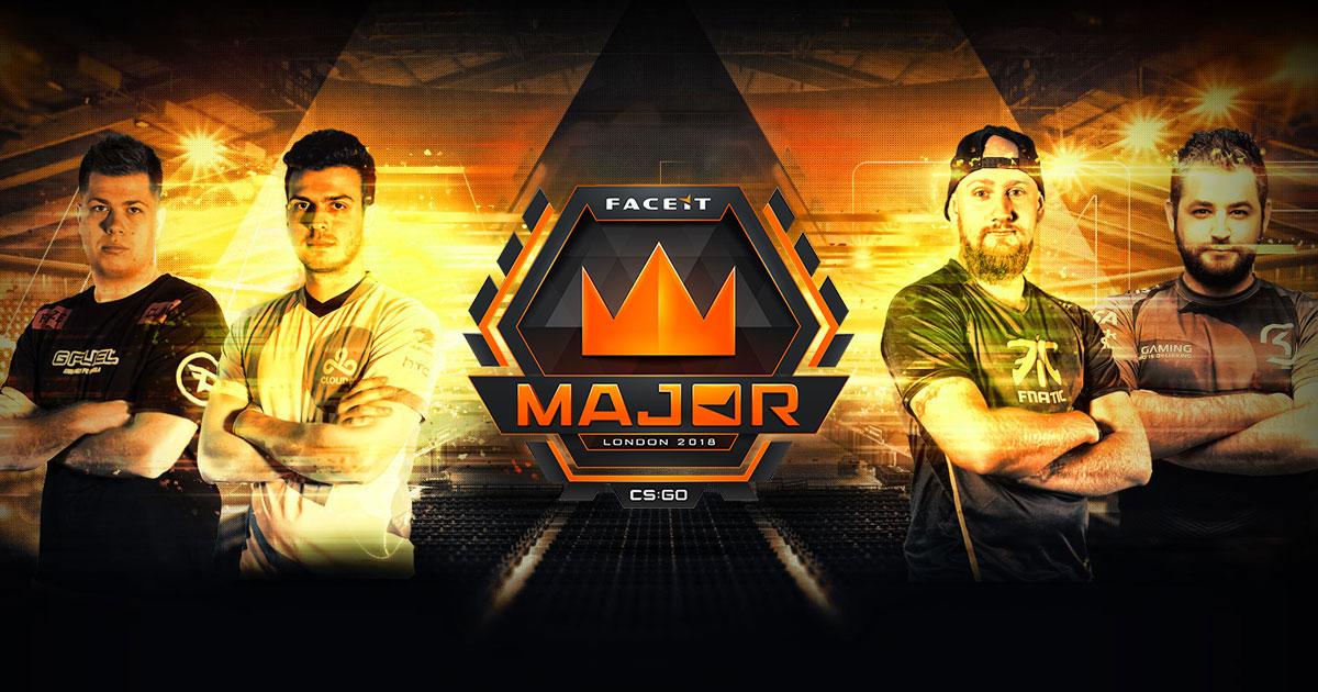 Определились все участники FACEIT Major 2018 - iSport.ua